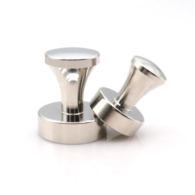 China Office Essential Super Strong Neodymium Magnetic Pushpins with Metal Shells for sale