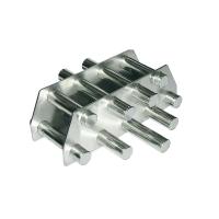 China Neodymium Magnet Composite D25mm Magnetic Grate for Food Industry Customized for sale
