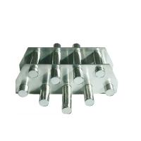 China Neodymium Magnet Composite D25mm Magnetic Grate for Food Industry Customized for sale