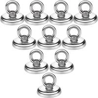 China LFYGY Strong Neodymium Fishing Magnet Monopole Alnico Magnetic Pot Magnet For Fishing for sale