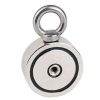 China LFYGY Strong Neodymium Fishing Magnet Monopole Alnico Magnetic Pot Magnet For Fishing for sale