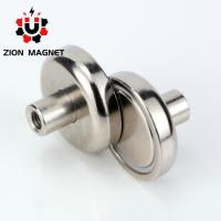 China Neodymium Pot Magnets Internal Thread Bolt Pulling force ≤500LBS for Industrial Magnet for sale