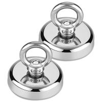 China Permanent Super Magnet Fishing Pot with Strong Neodymium Magnet and Rope for sale