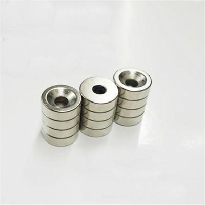 China Industrial Magnet Powerful Rare Earth Annular Neodymium Magnet for Temperature Applications for sale