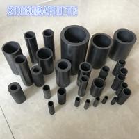 China Fine Polished Slender Cylindrical Graphite Crucible for Long Service Time Metal Melting for sale