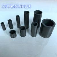 China Fine Polished Slender Cylindrical Graphite Crucible for Long Service Time Metal Melting for sale