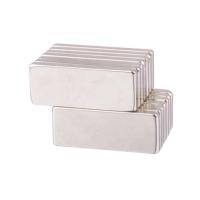 China Coating 3 layer coating Ndfeb Large 30000 gauss bar neodymium magnet for Sensors for sale