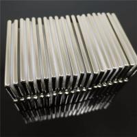 China Coating 3 layer coating Ndfeb Large 30000 gauss bar neodymium magnet for Sensors for sale