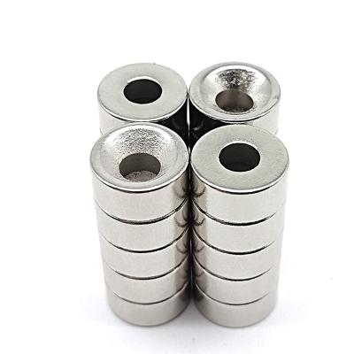 China Wind Generators N35 N42 N50 N52 Neodymium Magnet Countersunk with Grade NdFeB for sale
