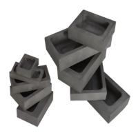 China Graphite Ingot Mold Square Crucible for Melting Gold Silver Casting Refining for sale
