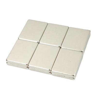 China N35 N42 N50 N52 Rare Earth Magnet Block with Max Working Temperature of 80 Degree for sale