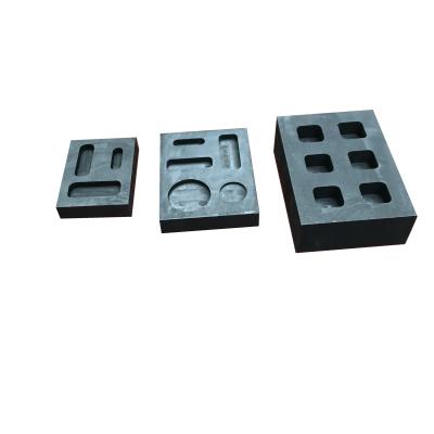China Long Service Time Black Graphite Tank Furnace Jewelry Casting Mold Crucible Melting Tool Ingot Mold for sale