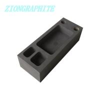 China Long Service Time Black Graphite Tank Furnace Jewelry Casting Mold Crucible Melting Tool Ingot Mold for sale