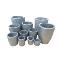 China Long Service Time Metal Casting Refining Crucible for Gold Silver Brass Aluminum for sale