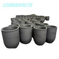 China SiC Graphite Crucible for Molten Copper Aluminum Gold Silver Casting Long Service Time for sale