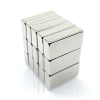 China Permanent N35 N42 N50 N52 rare earth block neodymium magnet for large size industry for sale