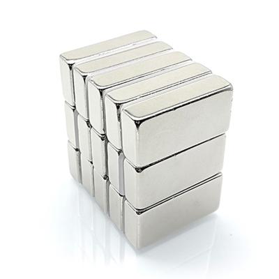 China Permanent N35 N42 N50 N52 rare earth block neodymium magnet for large size industry for sale