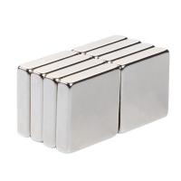 China Permanent N35 N42 N50 N52 rare earth block neodymium magnet for large size industry for sale