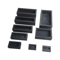 China Chemical Composition Graphite Ingot Bar Mold Mould Crucible for Melting Gold Silver Casting Refining for sale