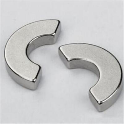 China Rare Earth N35 N42 N50 N52 Neodymium Magnet for Half Circle Industrial Applications for sale