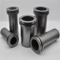 China Melting Pyrolytic Carbon Graphite Crucible for Induction Furnace High Purity 3kg 4kg 5kg for sale