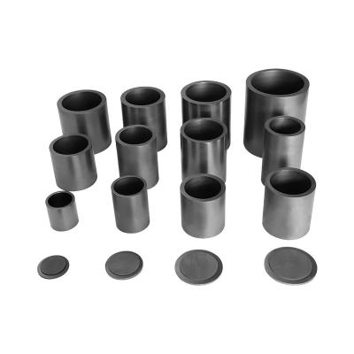 China Durable 6kg 12kg Carbon Graphite Crucibles for Gold Steel Melting High Heat Resistance for sale