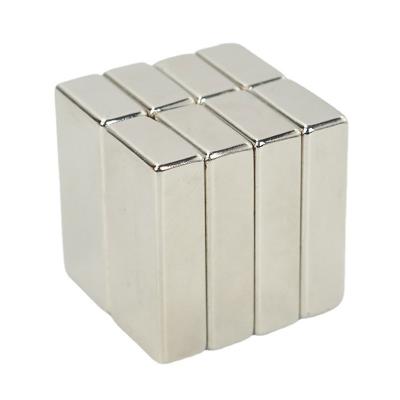 China Neodymium Block Magnet with and Grade N35 N38 N42 N40 N48 N55 N52 Coating Ni-Cu-Ni for sale
