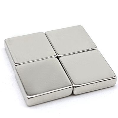 China Ni-Cu-Ni Coated Small Square Neodymium Magnet for and Customized Requirements for sale