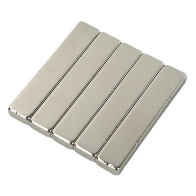 China ISO9001 2008 Certified Rare Earth Neodymium Magnet Long Block Magnets with Zn Coating for sale