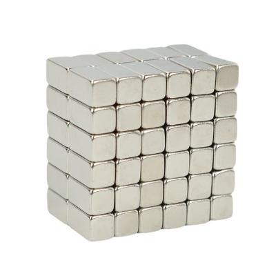China NdFeB Grade Small Cube Magnet with Through Thickness Magnetization Direction from Magnet for sale