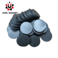 China Industrial Magnet Powerful Permanent Disc Ferrite Magnet for Multipole Speaker System for sale
