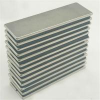 China Zinc Coated 150mm Square Ndfeb Magnet for Powerful Industrial Block Applications for sale