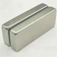 China Zinc Coated 150mm Square Ndfeb Magnet for Powerful Industrial Block Applications for sale