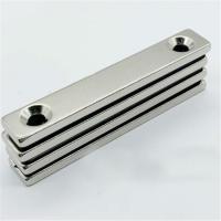 China Manufactory 150mm Neodymium Magnet Block with and Max Working Temperature of 80 Degree for sale