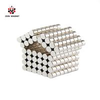 China Tiny Round Neodymium Magnet with /-0.01-0.05mm Tolerance of Rare Earth Materials for sale