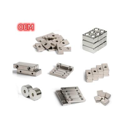 China Customized Coating Neodymium Block Magnet in N35 to N52 Grade for Sensors of Any Size for sale