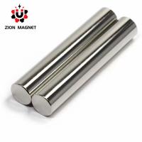 China Nickel Coated Permanent NdFeB Magnetic Bar Blocks with Super Strong Magnetic Power for sale