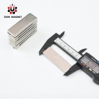 China Nickel Coated N52 Neodymium Block Magnet for Sensors Manufacturers' Top-Notch Product for sale