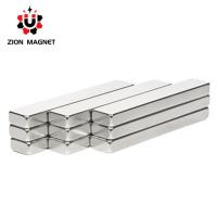 China High Grade N52 N33 Custom Size Power Strong Block Neodymium Magnets Bar for sale