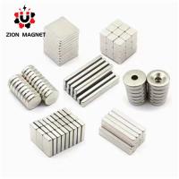 China Custom Coatings Square Block Permanent Neodymium Magnet for Industrial N35SH-N45SH Grade for sale