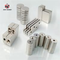China Certified N35SH-N45SH Grade Neodymium Magnet with Hole Custom Made in Various Shapes for sale