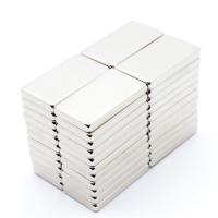 China NdFeB Magnet Super Strong N33 N42 N52 Square Magnetic Block Neodymium Magnet for Sale for sale
