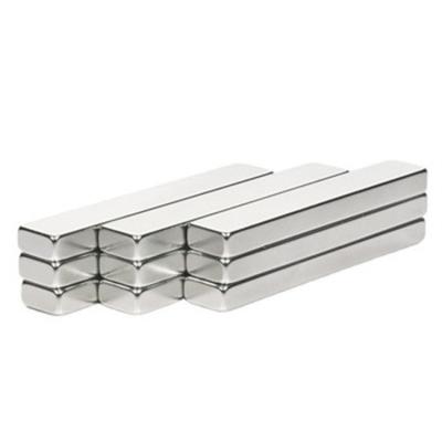 China N52 Rectangular Bar Neodymium Magnet with Zinc Coating and Competitive for sale