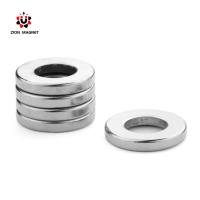 China Customizable Neodymium Ring Magnet with Magnetization Direction Through Thickness for sale