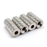 China High Temp N52 Permanent Neodymium Magnet with Customized Round Countersunk Surface for sale