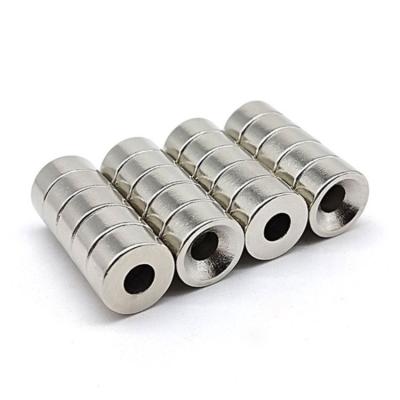 China High Temp N52 Permanent Neodymium Magnet with Customized Round Countersunk Surface for sale
