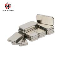 China 2022 Good N33 N52 Permanent Rare Earth Neodymium Block Magnet with Nickel Coating for sale