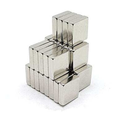 China Heavy-Duty Permanent Rare Earth Square N52 Strong Neodymium Magnet Block for Machinery for sale