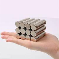China Coating Silver N35 N38 N42 N50 N52 Super Strong Ndfeb Magnet Small Disc Neodymium Magnets for sale