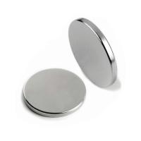 China Rare Earth Grade N35H-N48H Neodymium Magnetic Thin Disc Magnets with Powerful Strength for sale